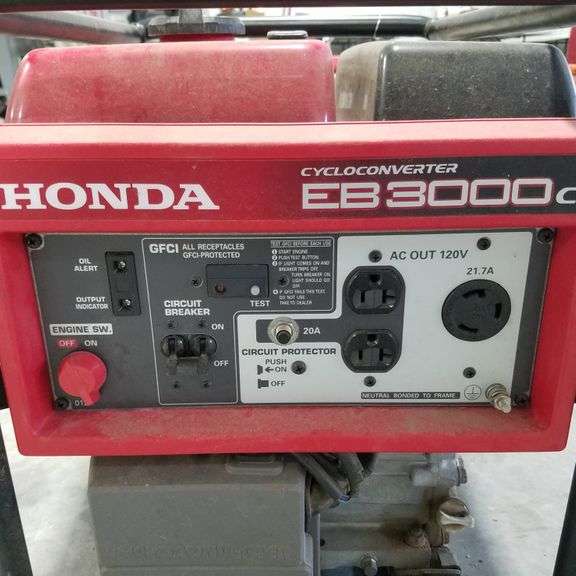Honda Cycloconverter Generator - Model EB3000C - Adam Marshall Land ...