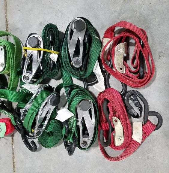 Assorted Tie Down Ratchet Straps - Adam Marshall Land & Auction, LLC