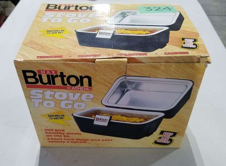 Max Burton Stove To Go - Adam Marshall Land & Auction, LLC