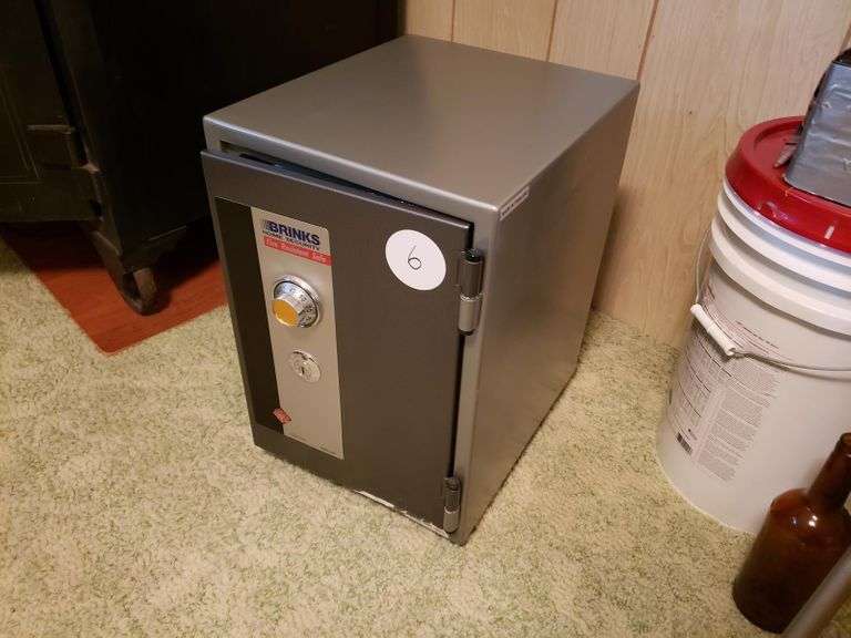 Brinks Safe w/ Spin Combination 13.5Wx16Dx20T - Adam Marshall Land ...