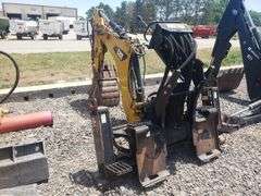 Caterpillar BH160 Skidsteer Backhoe Attachment - Adam Marshall Land ...
