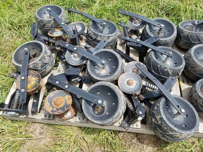 (16) Row Closer Wheels & Brackets off Case IH - Adam Marshall Land ...