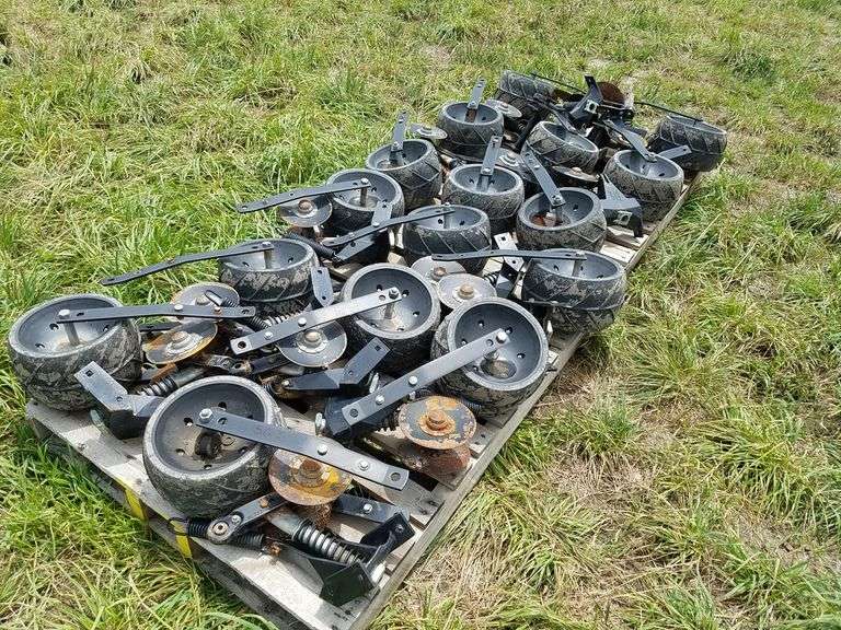 (16) Row Closer Wheels & Brackets off Case IH - Adam Marshall Land ...