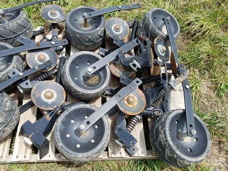 (16) Row Closer Wheels & Brackets off Case IH - Adam Marshall Land ...