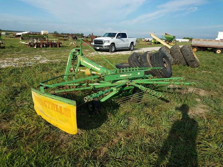 Stoll R315DS Rotary Hake Rake - Adam Marshall Land & Auction, LLC