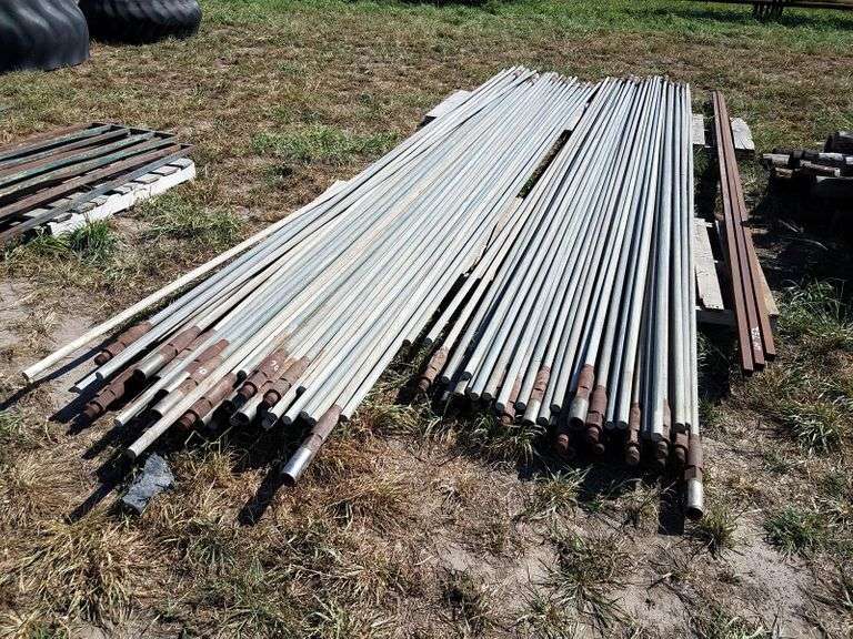 (50) Fiberglass Sucker Rod 1 3/8 x 20FT - Adam Marshall Land & Auction, LLC