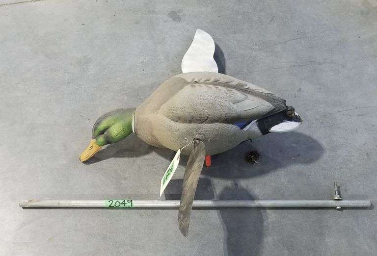 Spinning Wing Motorized Mallard Duck Decoy - Adam Marshall Land ...