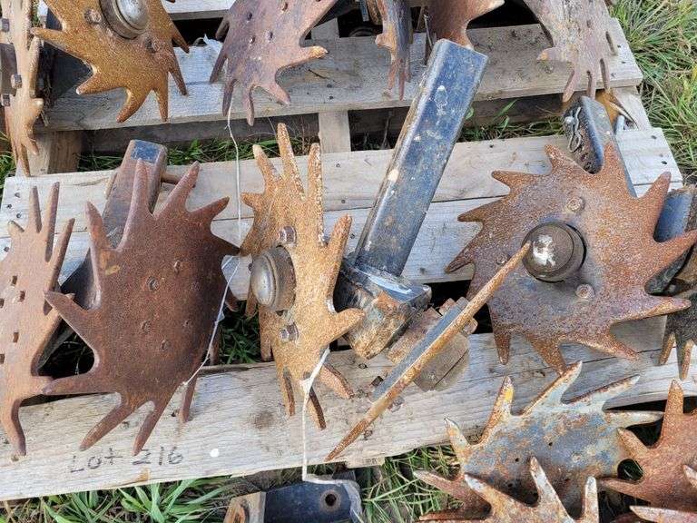Groff Furrow Openers, Brackets & Parts - Adam Marshall Land & Auction, LLC