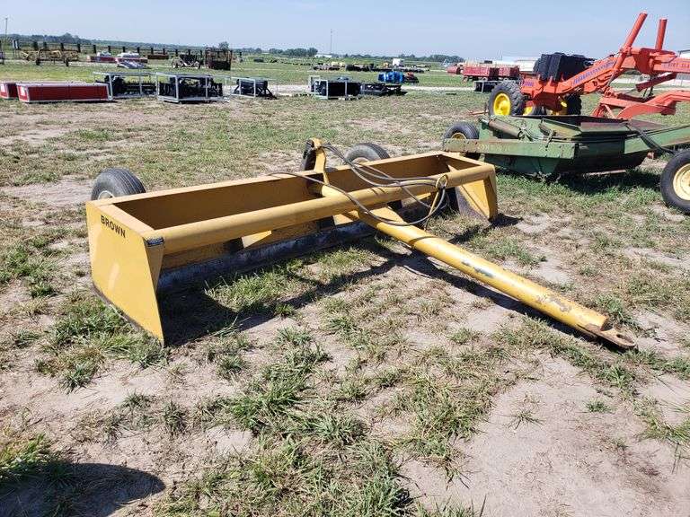 Brown 12FT Box Scraper - Adam Marshall Land & Auction, LLC