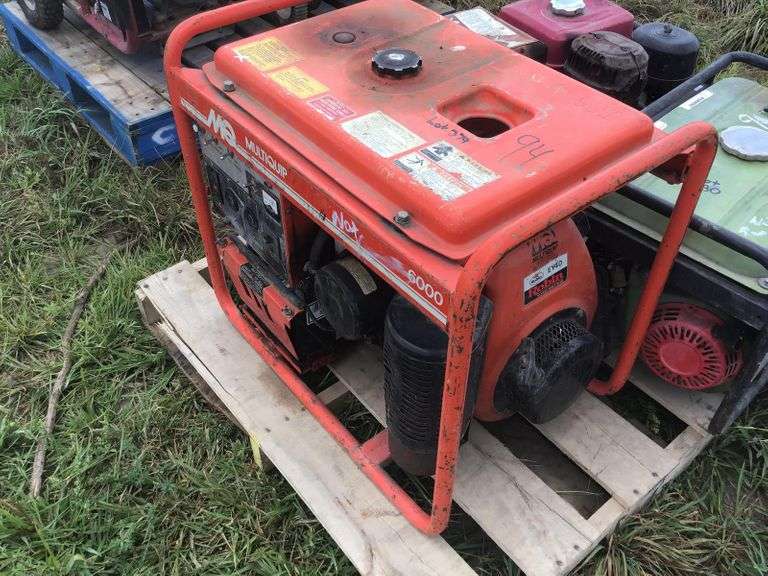 Multiquip 6000 Generator - Not Running - Adam Marshall Land & Auction, LLC