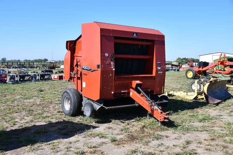 Hesston Agco 5556A Round Baler - Adam Marshall Land & Auction, LLC
