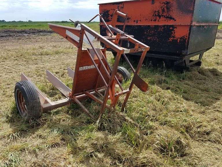 Agratec Small Square Bale Accumulator Trailer - Adam Marshall Land ...