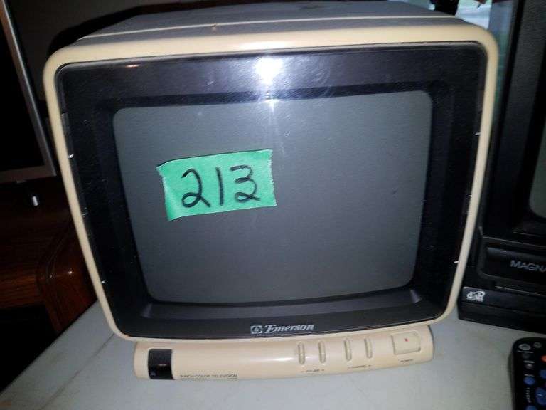 9 Inch and 13 Inch TV's and Antenna - Adam Marshall Land & Auction, LLC