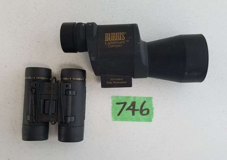 Burris Landmark Compact 20x - 80 MM Spotting Scope & Simmons 8 Point ...