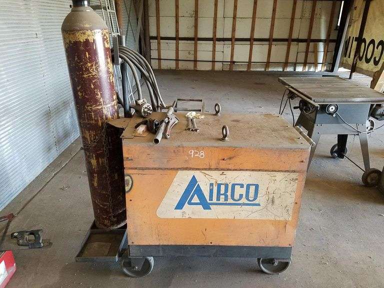 Arco Welder w/ Miller S-52A Spool Gun - Adam Marshall Land & Auction, LLC