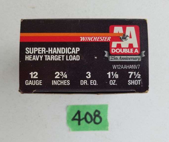 Winchester AA 25th Anniversary Super-Handicap Heavy Target Load - 12 GA ...