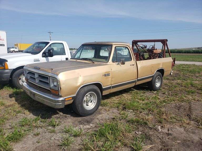 1987 Dodge Ram D150 Pickup - Adam Marshall Land & Auction, LLC