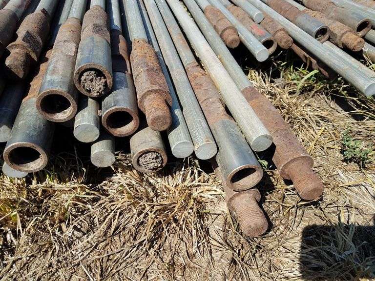 (50) Fiberglass Sucker Rod 1 3/8 x 20FT - Adam Marshall Land & Auction, LLC