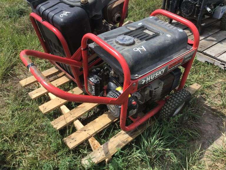 Husky 3650 Generator - Adam Marshall Land & Auction, LLC