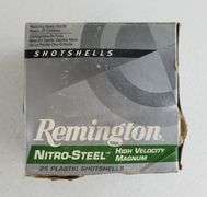 Remington High Velocity Magnum Nitro-Steel - 12 GA, 3", BB Shot (1 X 25 ...