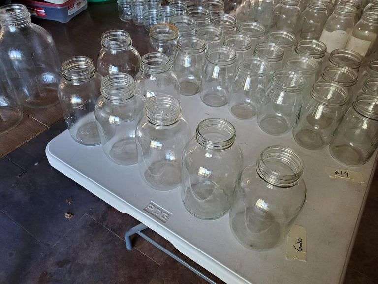 (8) Half Gallon Jars - Adam Marshall Land & Auction, LLC