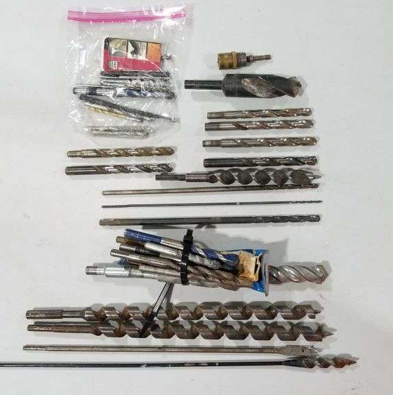 Assorted Drill Bits - Adam Marshall Land & Auction, LLC
