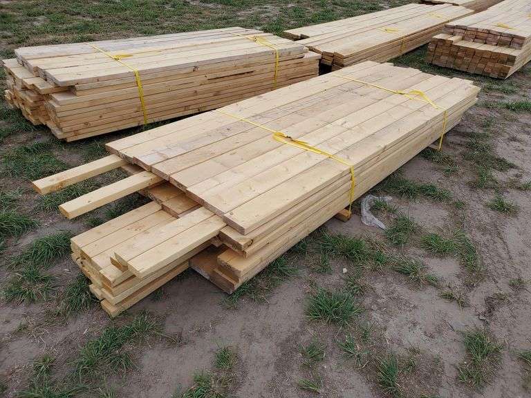 Various Lumber 2x6 & 2x4 - Adam Marshall Land & Auction, LLC