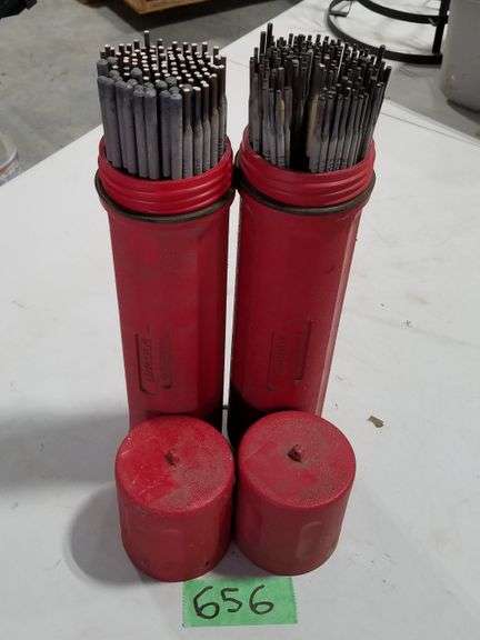 Assorted 1/8" Welding Rod W/Tubes - 6013, 7018, Etc - Adam Marshall ...
