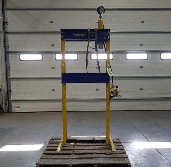 Cummins Industrial Tools 20 Ton Hydraulic Shop Press - Adam Marshall ...