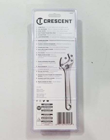 Crescent Adjustable Wrench Set - 6",8",10" - NIB - Adam Marshall Land & Auction, LLC
