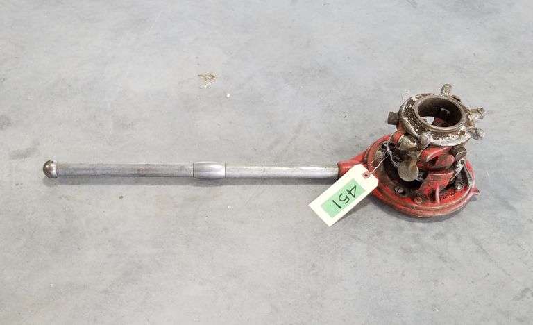 Ridgid Model 65-R Manual Receding Threader - Adam Marshall Land ...