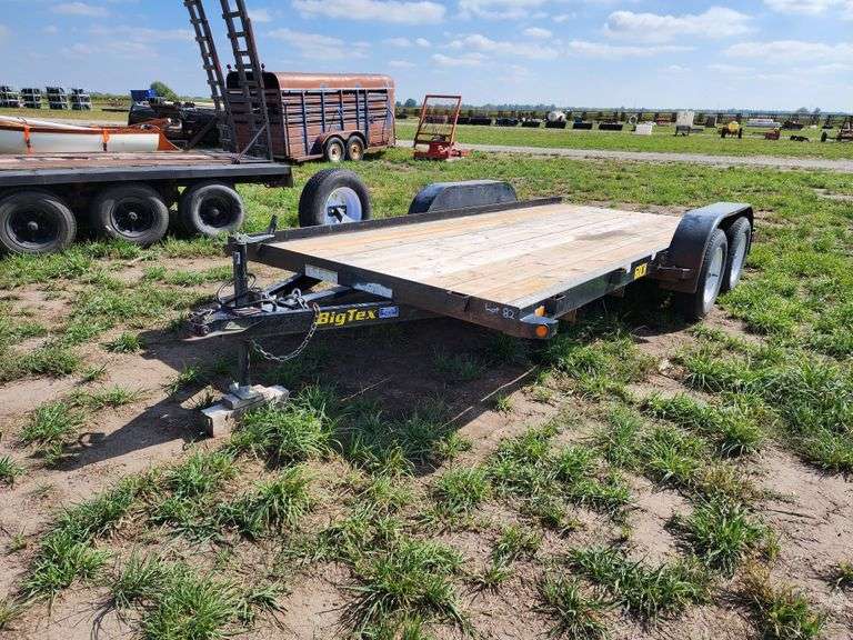 2013 Big Tex 16FT Car Trailer, 60CH - Adam Marshall Land & Auction, LLC