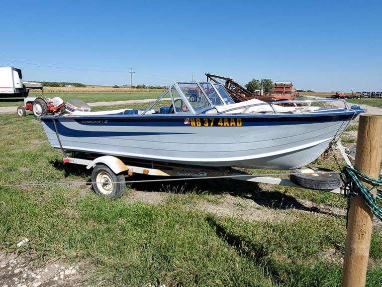 1978 Starcraft Boat with 55HP Motor - Adam Marshall Land & Auction, LLC