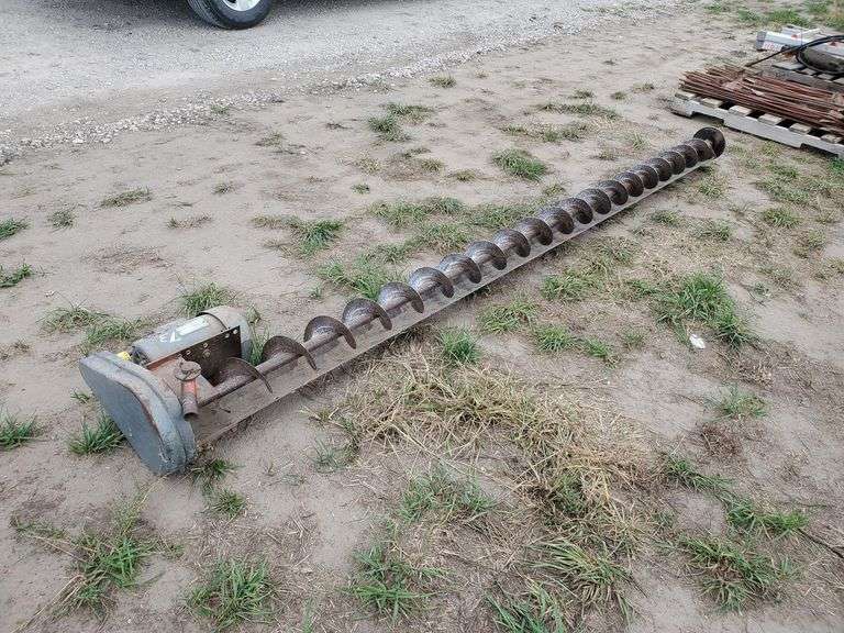 11FT Sweep Auger with Electric Motor - Adam Marshall Land & Auction, LLC