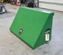 John Deere Portable Triangle Tool Box - Adam Marshall Land & Auction, LLC