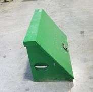 John Deere Portable Triangle Tool Box - Adam Marshall Land & Auction, LLC