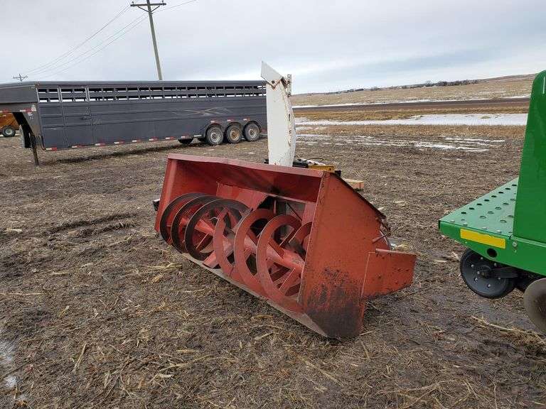 8FT 3PT Loftness Snowblower for Tractor - Adam Marshall Land & Auction, LLC