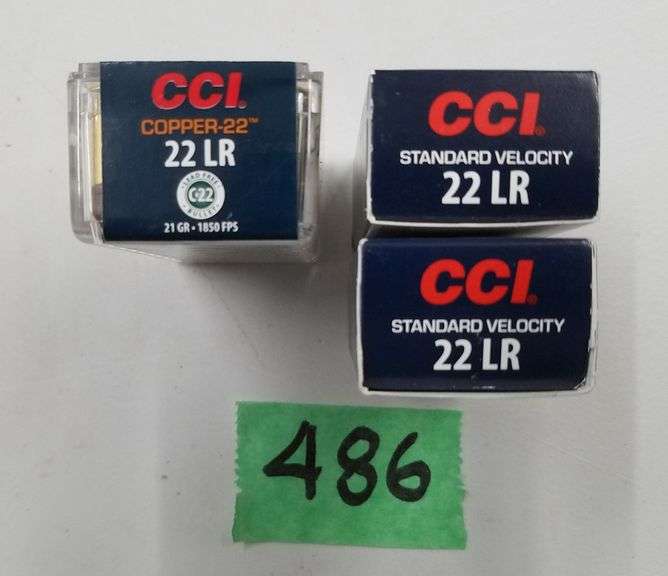 CCI 22 LR - 21 Gr Copper-22 (1 X 50) + 40 Gr Standard Velocity (2 X 50 ...