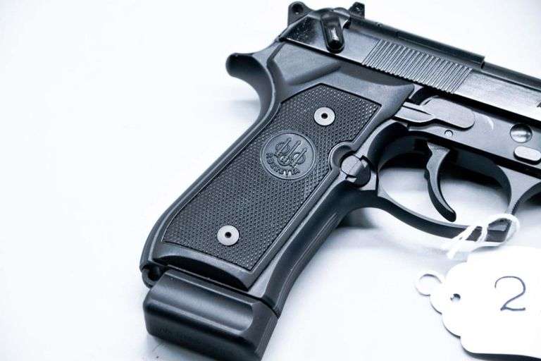 Beretta Model M9 Pistol - 9 MM - SN: MP-176965 - Adam Marshall Land & Auction, LLC