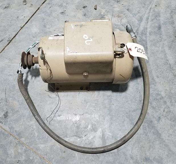 Baldor Electric Motor 3 HP 1750 RPM Works Adam Marshall Land baldor-electric-motor-3-hp-1750-rpm-works-adam-marshall-land
