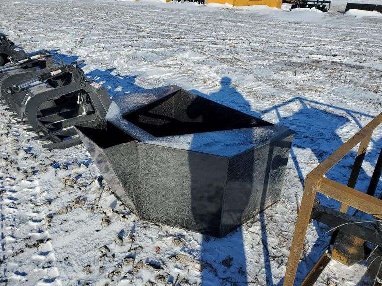 Unused Concrete Hopper for Skid Steer. - Adam Marshall Land & Auction, LLC