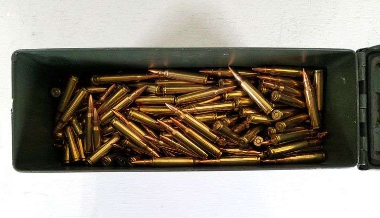 PMC 223 Rem (500 Rds) W/Metal Ammo Can - Adam Marshall Land & Auction, LLC