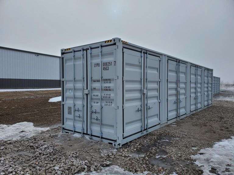 One Trip 40FT High Cube Four Multi doors Container - Adam Marshall Land ...