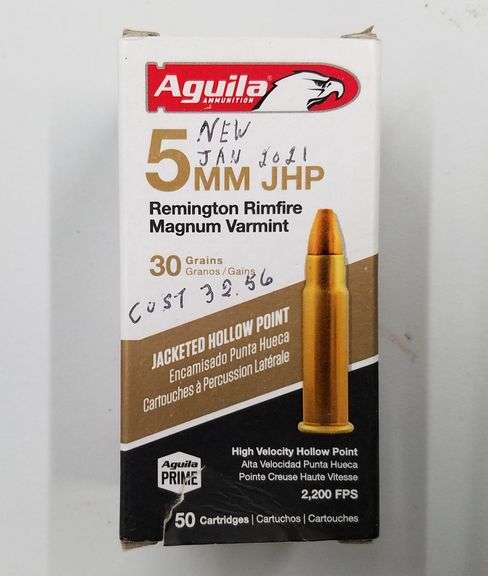 Remington High Velocity 5 MM Magnum 38 Gr Power-Lokt HP (4 X 50 ...