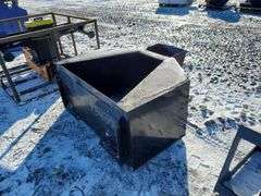 Unused Concrete Hopper for Skid Steer. - Adam Marshall Land & Auction, LLC