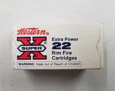 Assorted 22 LR No. 12 Shot - Western Super-X (2 X 50) + Winchester ...