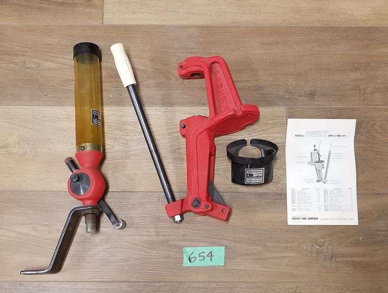 Pacific Power C Relaoding Press W/Powder Measure - Adam Marshall Land ...