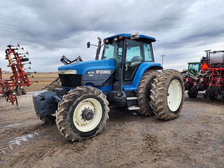 Ford 8770 MFWD Tractor - Adam Marshall Land & Auction, LLC