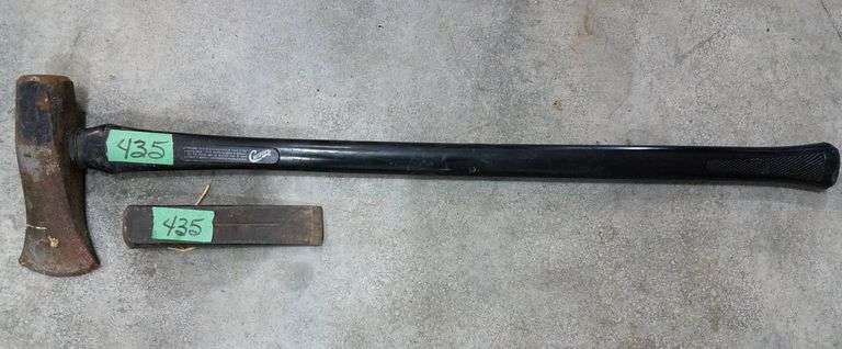 Chopper Axe and Wedge - Adam Marshall Land & Auction, LLC