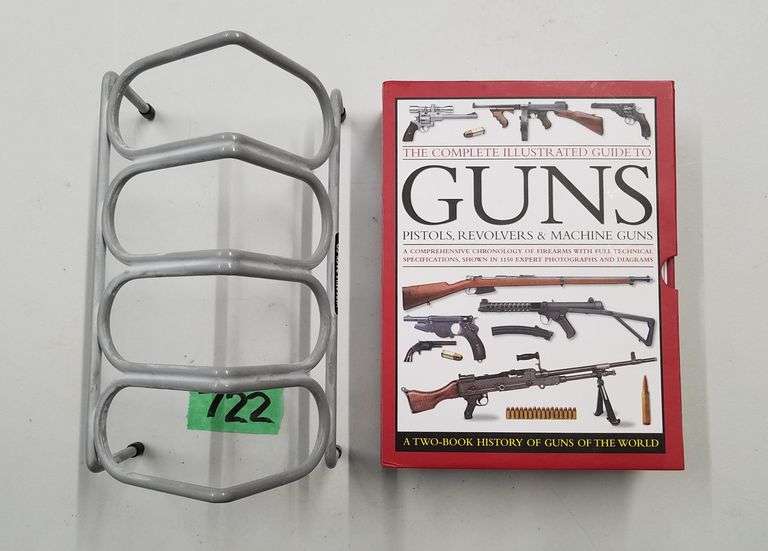 Complete Illustrated Guide To Guns Book Set & Pistol Rack - Adam ...